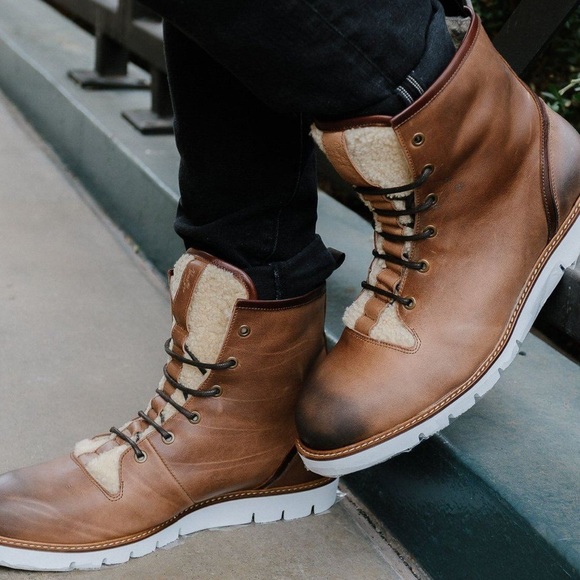 ROSS & SNOW | Shoes | New Ross Snow Monte Genuine Shearling Mens Urban ...